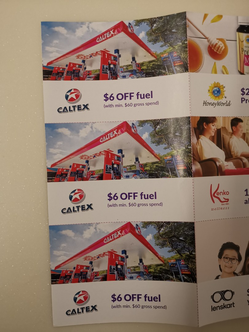 Caltex NTUC discount voucher, Tickets & Vouchers, Vouchers on Carousell