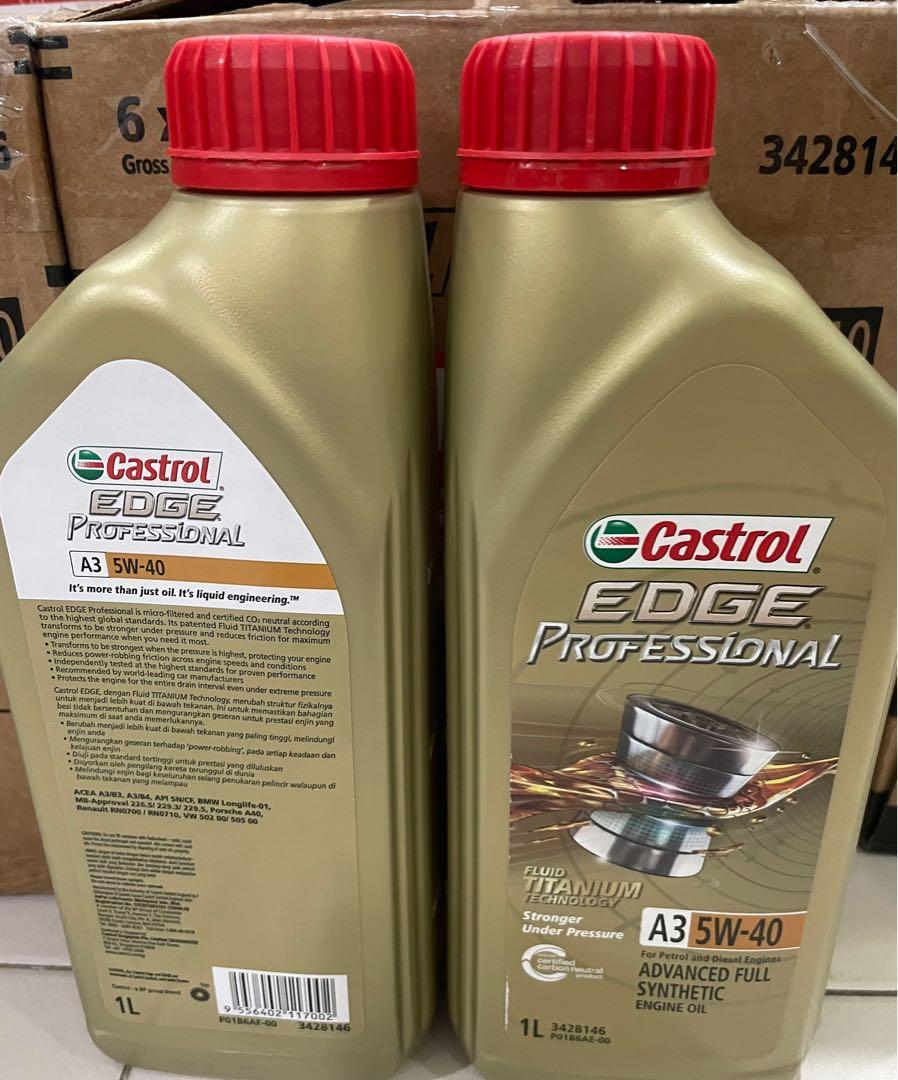 Castrol Edge Professional 5W-40, Car Accessories, Accessories on Carousell