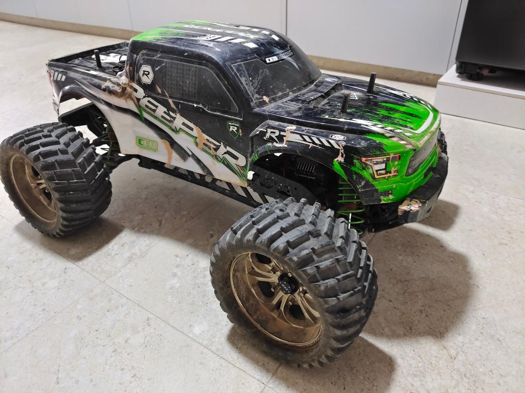CEN REEPER 1/7 Monster Truck for CHEAP!, Hobbies & Toys, Toys & Games ...
