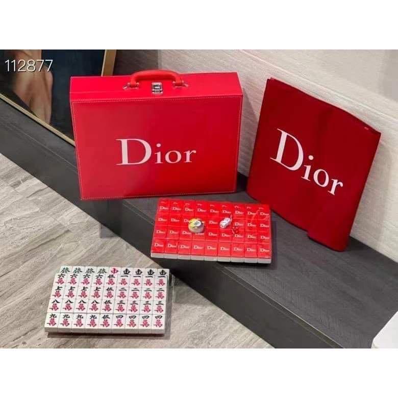 CHRISTIAN DIOR ACRYLIC MAHJONG SET, Hobbies & Toys, Toys & Games on ...