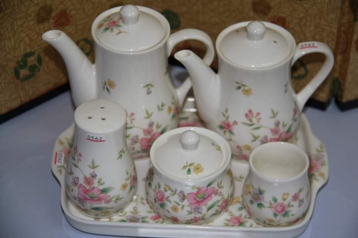 Condiment set porcelain, Furniture & Home Living, Kitchenware ...