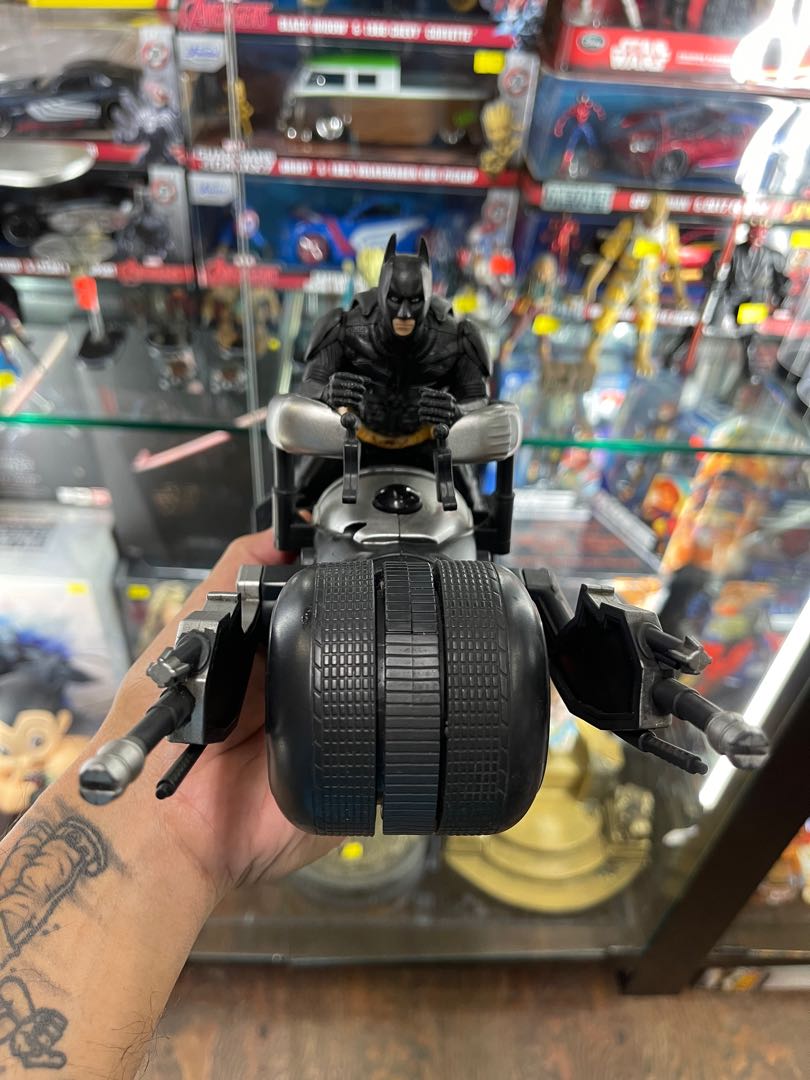 DC Comics BATMAN & BAT-POD (Thinkway Toys), Hobbies & Toys, Toys ...