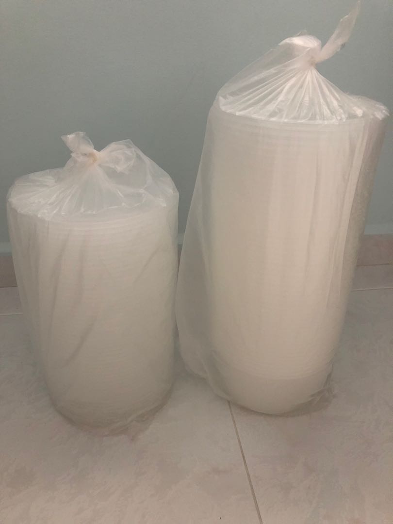 Disposable Round Container (1000B), Furniture & Home Living ...