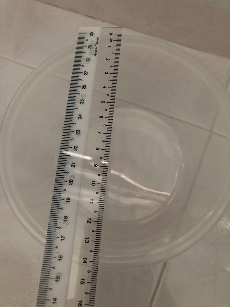 Disposable Round Container (1000B), Furniture & Home Living ...