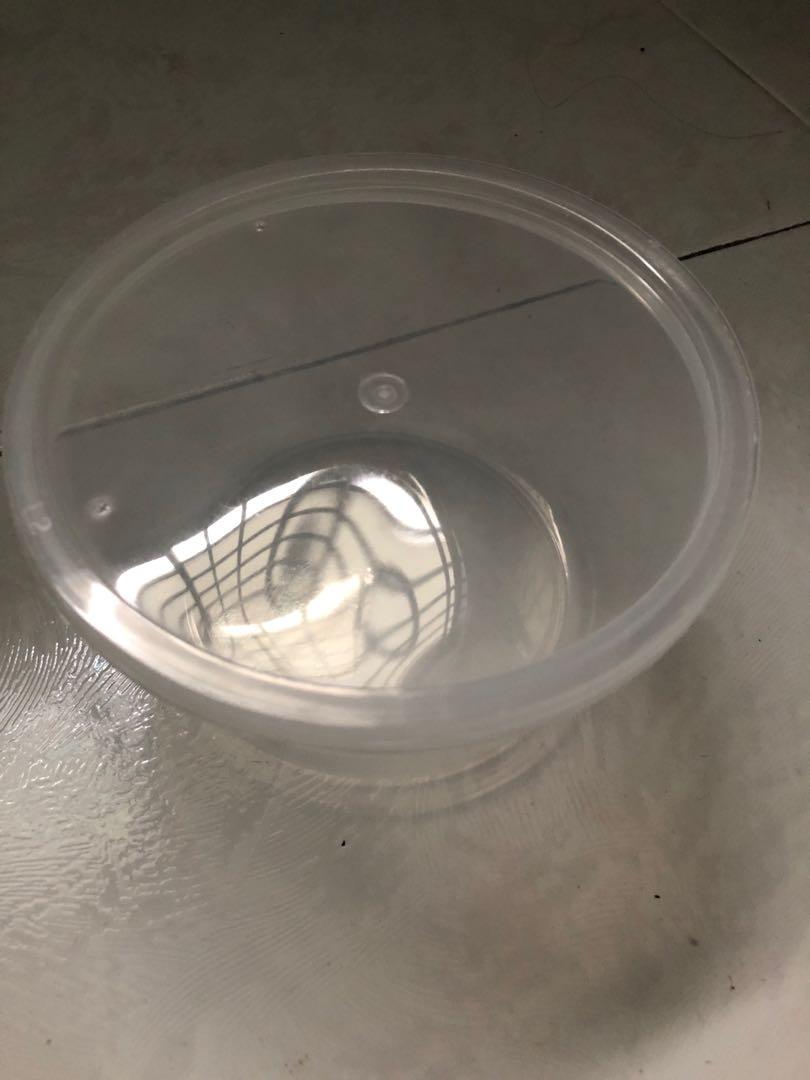 Disposable Round Container (1000B), Furniture & Home Living ...