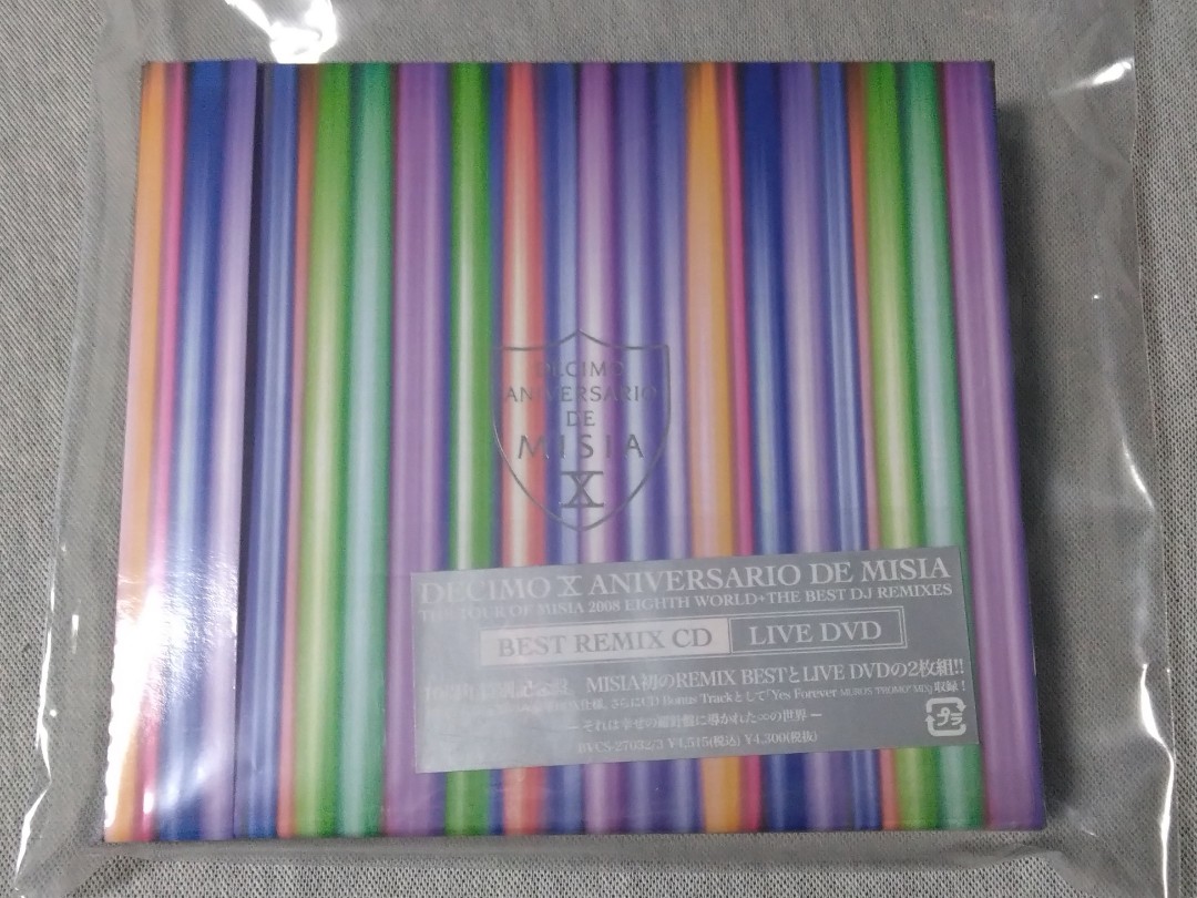 日本版DVD MISIA DECIMO X ANIVERSARIO DE MISIA THE TOUR OF MISIA 2008 EIGHTH WORLD DVD + THE BEST DJ ...
