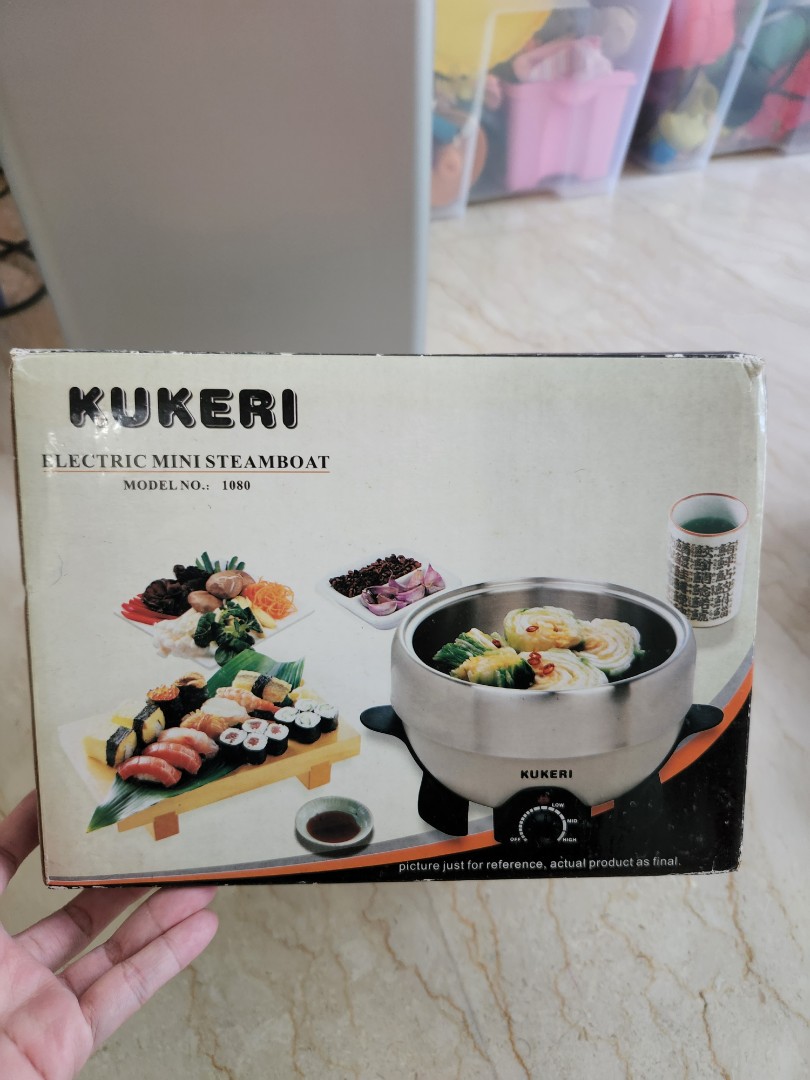 Electric mini steamboat, TV & Home Appliances, Kitchen Appliances, BBQ ...