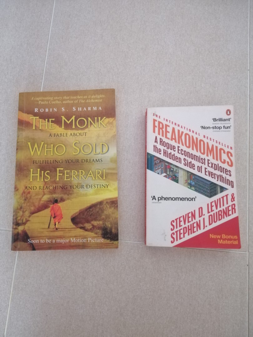 freekonmics Steven D Levitt Malcolm gladwell Edward de bono Jack welch ...