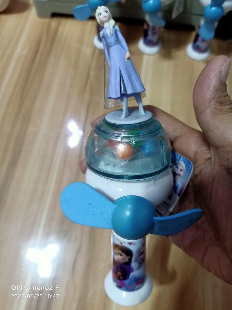 Frozen Fan with Candy, Hobbies & Toys, Toys & Games on Carousell