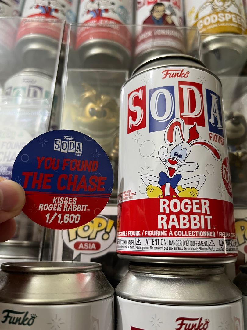 Funko Soda Roger Rabbit Chase, Hobbies & Toys, Toys & Games on Carousell