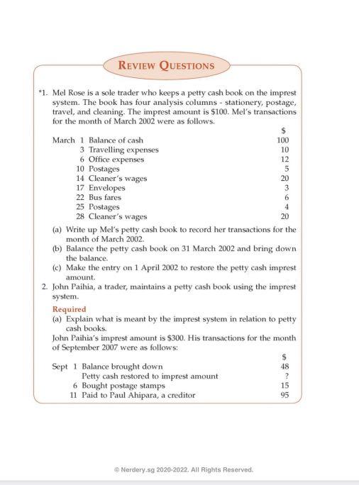 GCE O LEVEL SYLLABUS 7087 PRINCIPLES OF ACCOUNTS (POA) COMPREHENSIVE ...