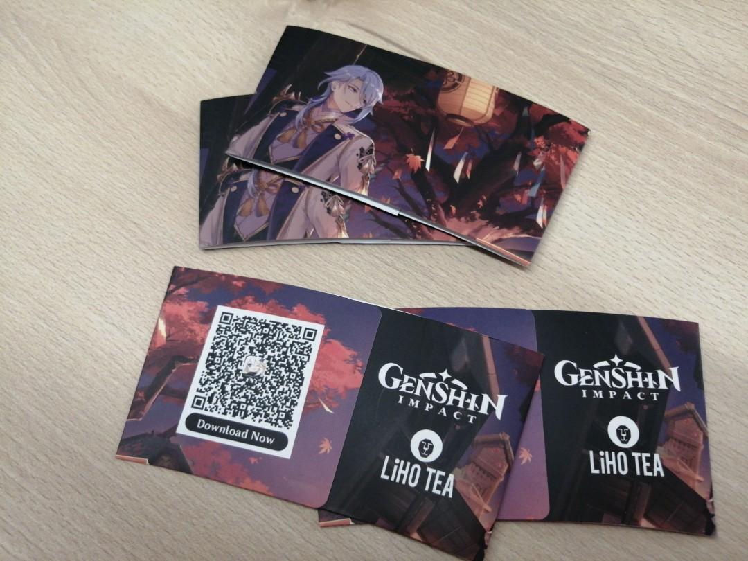Genshin Impact x Liho Cup Sleeves, Hobbies & Toys, Memorabilia ...