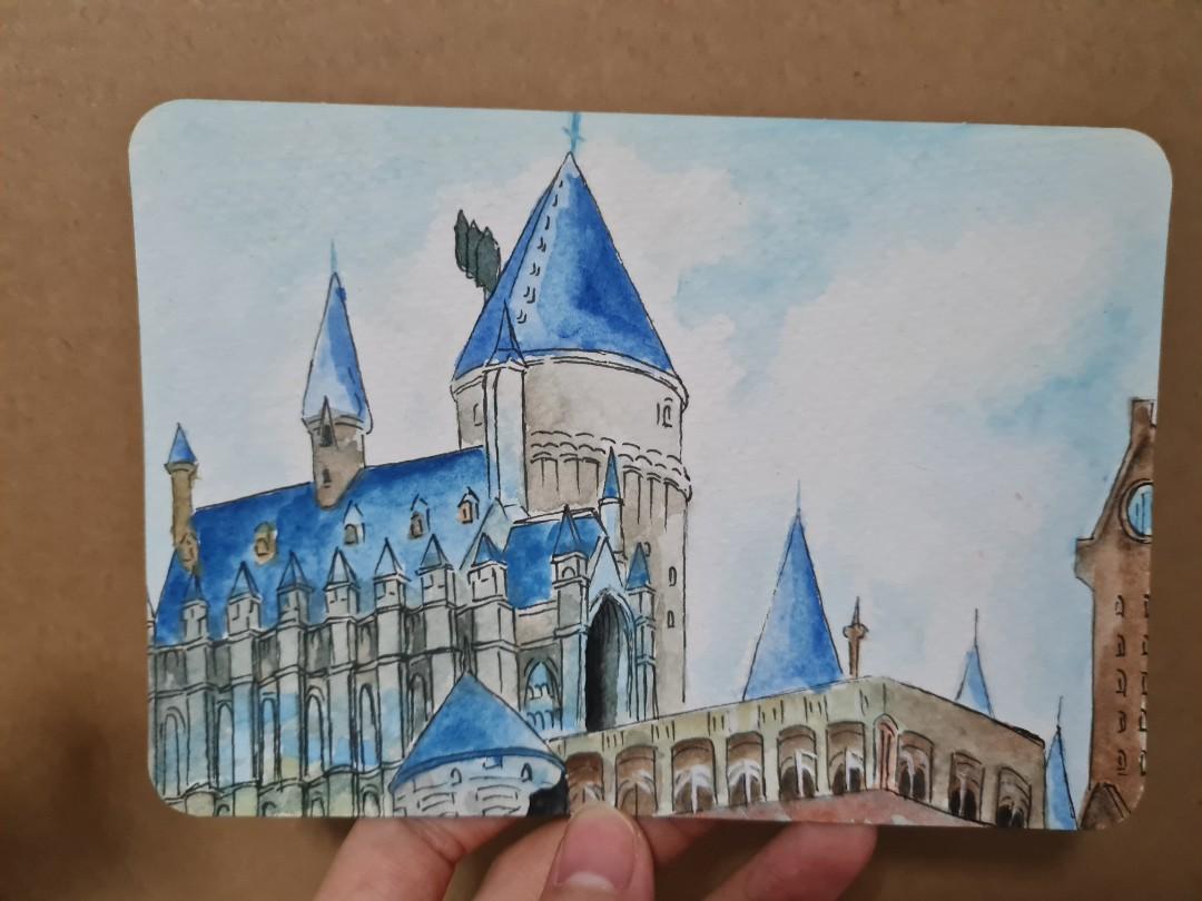 Harry Potter Postcards Collection (3 designs of postcards), Hobbies ...