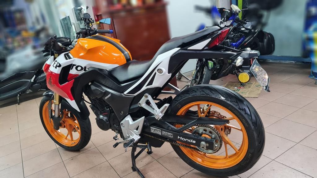 Honda CBF190 WH, Motorcycles, Motorcycles for Sale, Class 2B on Carousell