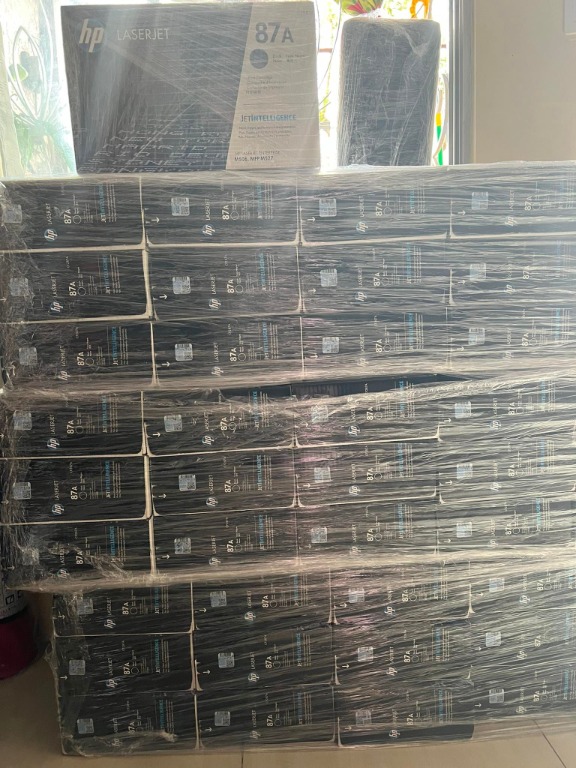 HP 87A Black Original LaserJet Toner Cartridge, Computers & Tech ...