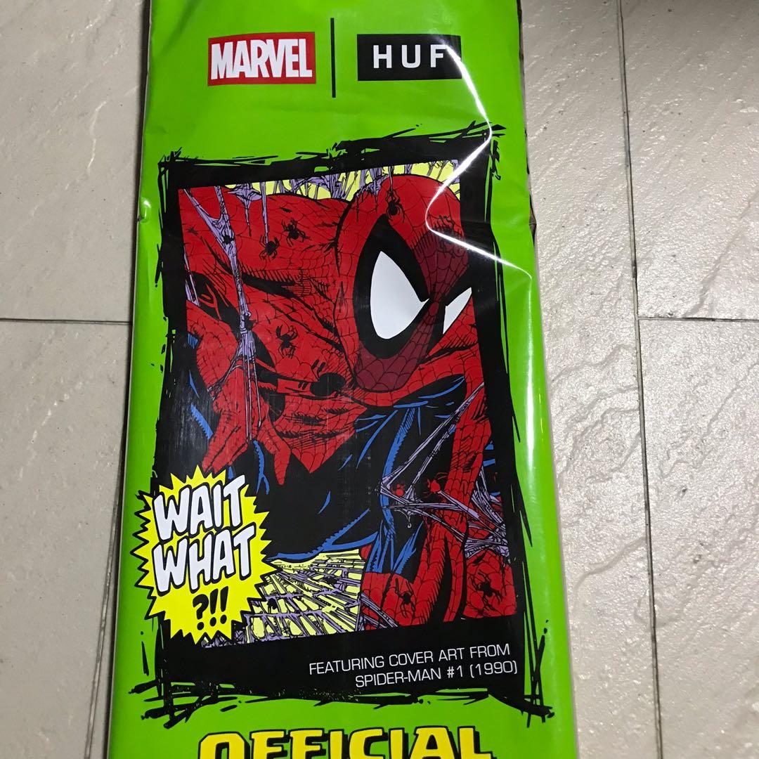 HUF X Marvel Spider-Man opened Blind Bag Holofoil deck, Sports ...
