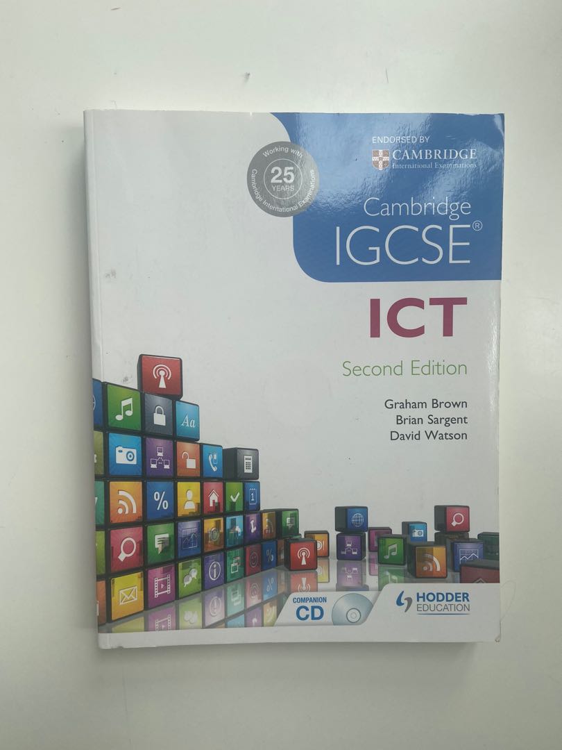 IGCSE ICT Textbook - Brand new & included CD, Hobbies & Toys, Books ...