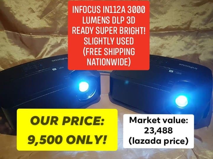 infocus in112a projector 3000 lumens DLP 3D ready hdmi, TV & Home ...