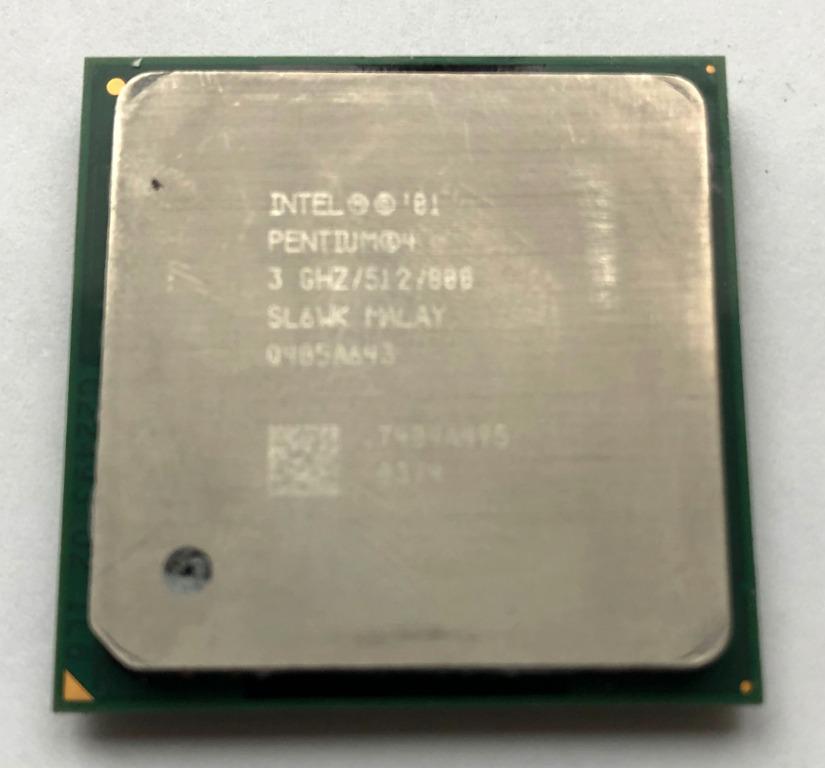 Intel Pentium 4 socket 478 CPU 3.0 GHZ/512/800, Computers & Tech, Parts ...