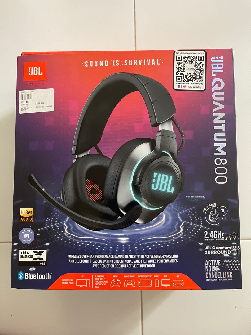JBL Quantum 800, Audio, Headphones & Headsets on Carousell