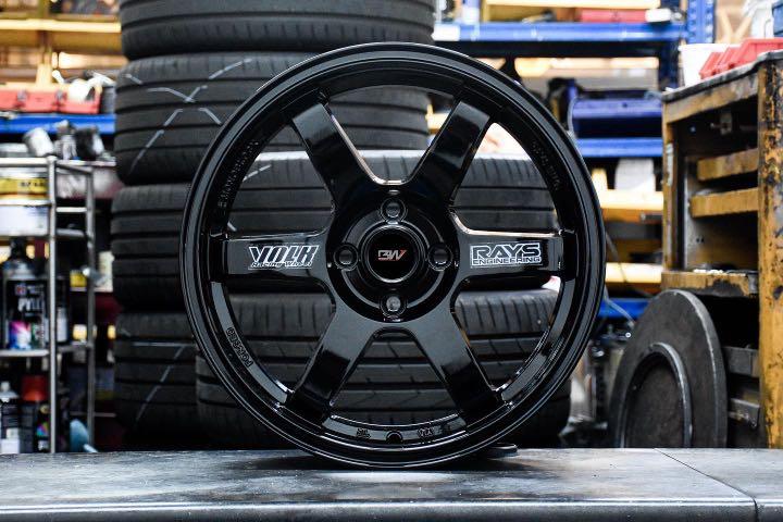 JRD TE37 16 Inch Rim 4X100, Car Accessories, Tyres & Rims on Carousell