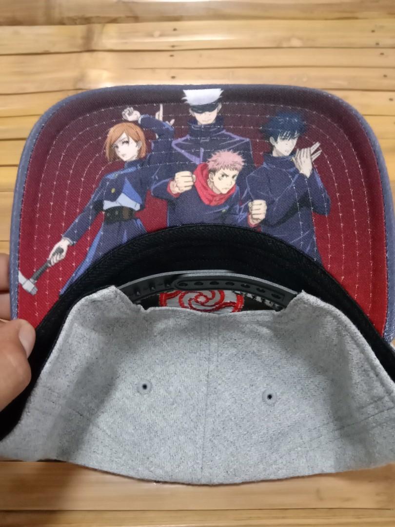 JUJUTSU KAISEN CAP, Men's Fashion, Watches & Accessories, Caps & Hats ...