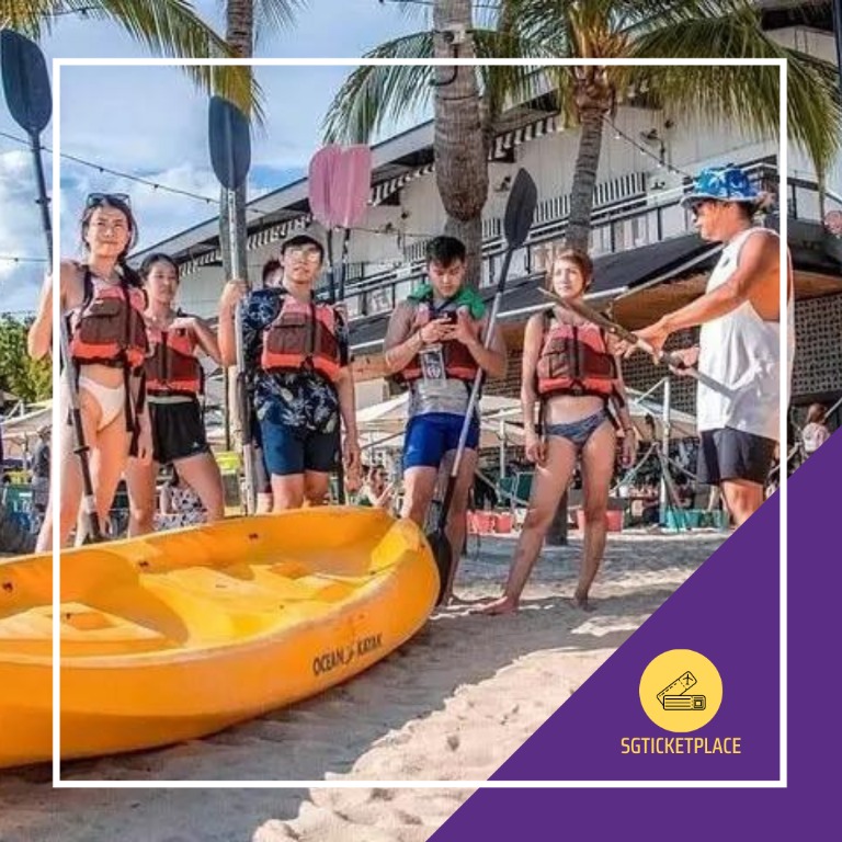 Kayak Ride @ Ola Beach Club Sentosa, Tickets & Vouchers, Local ...