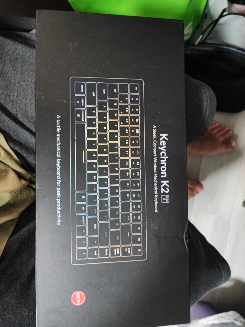 Keychron K2 v2 RGB Alu Hot Swap Wired/Wireless, Computers & Tech, Parts ...