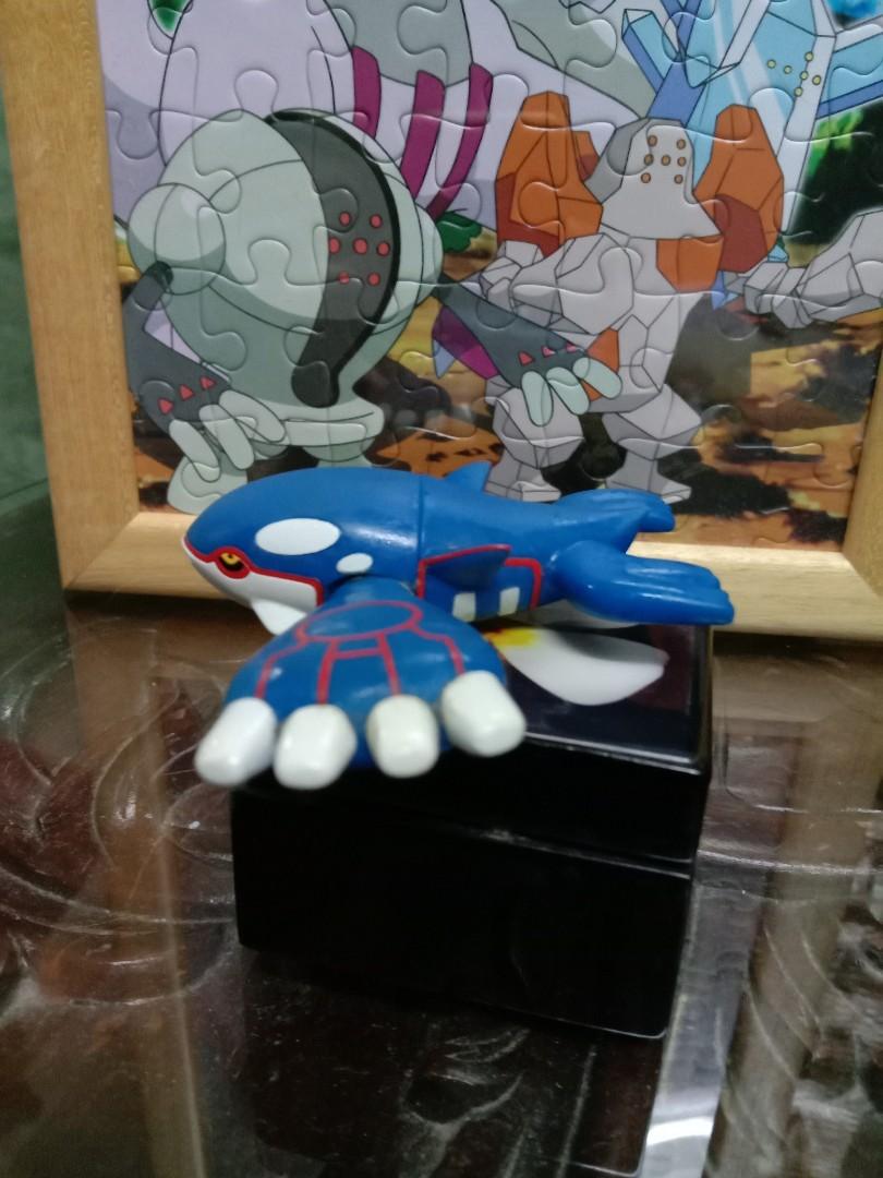KYOGRE POKEMON FIGURE, BANDAI 2005, 3X5 INCHES, Hobbies & Toys, Toys ...