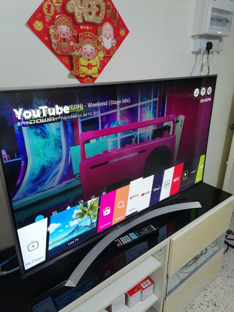 Lg 4k smart tv 49 inch, TV & Home Appliances, TV & Entertainment, TV on ...