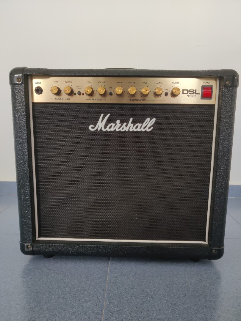 Marshall Tube Amplifier DSL15C 15W, Audio, Soundbars, Speakers ...