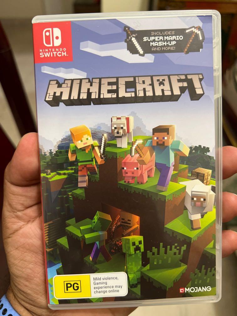 Minecraft game card with super Mario mash and other limited packs ...