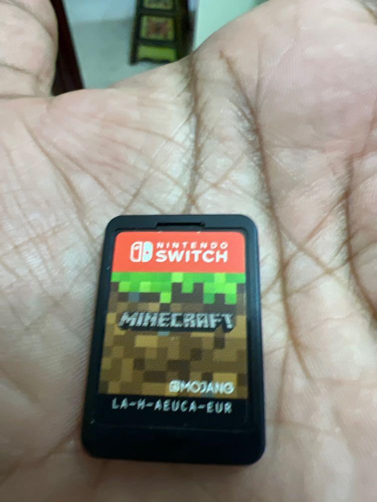 Minecraft game card with super Mario mash and other limited packs ...