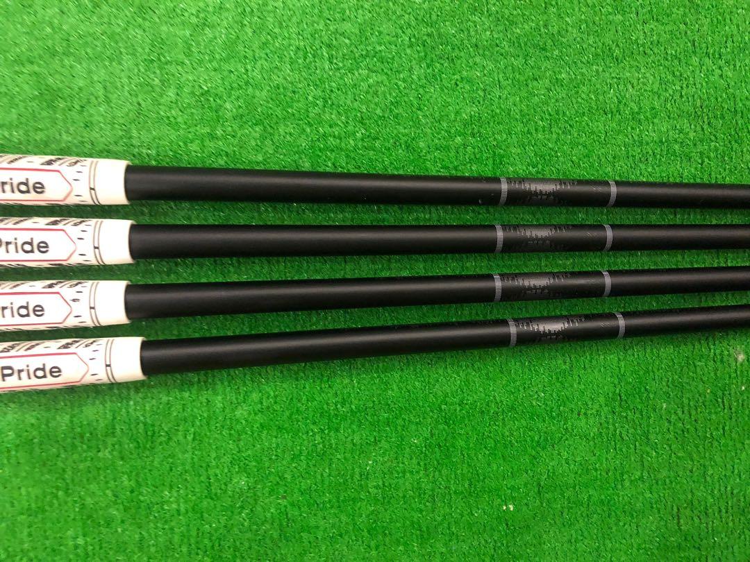 Mitsubishi MMT 60 A (7-P) Iron Graphite Shafts + PREMIUM Golf Pride ...