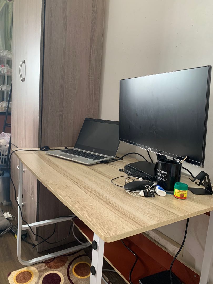 Moving out sale (computer table and chair), Furniture & Home Living ...