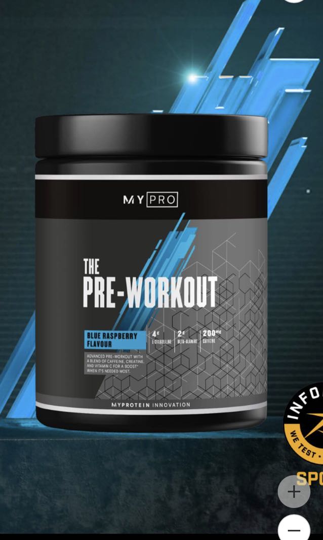 Myprotein pre workout, Health & Nutrition, Health Supplements, Sports ...