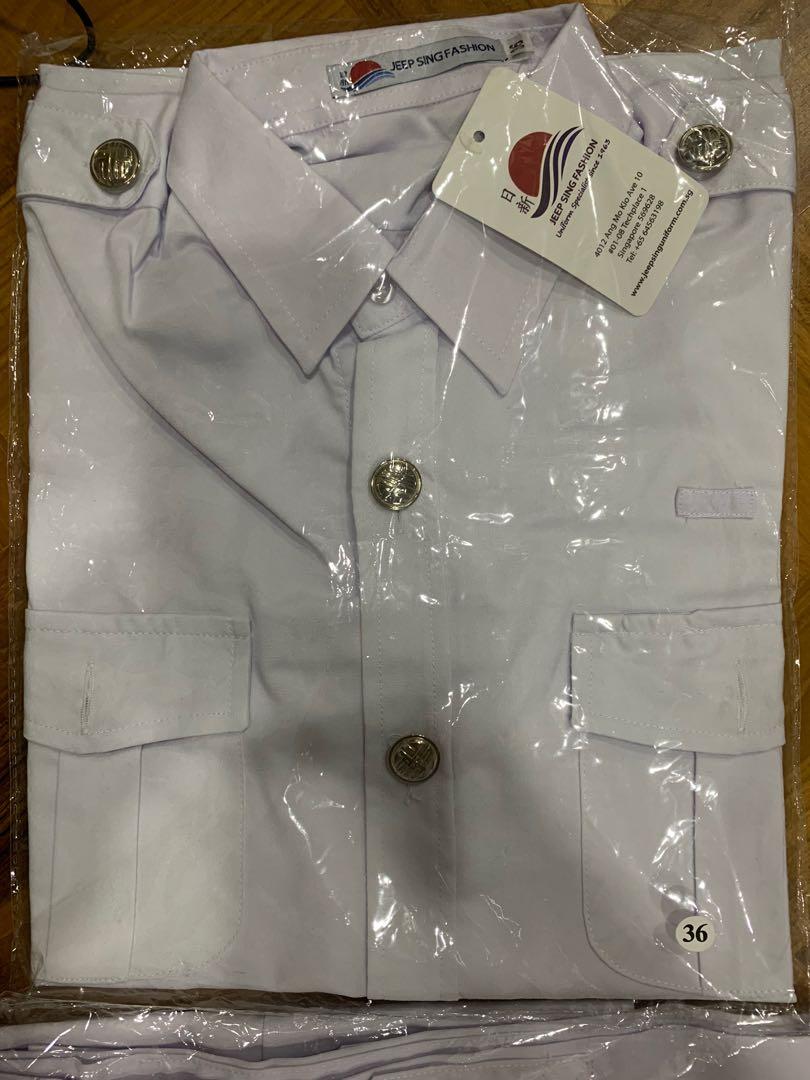 New school uniform -Chung Cheng yishun, Men's Fashion, Tops & Sets ...