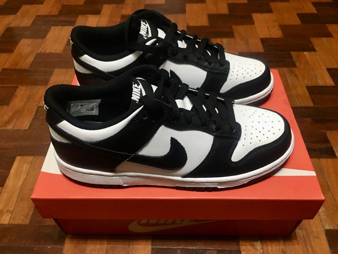 Nike Dunk Low Panda GS, Women's Fashion, Footwear, Sneakers on Carousell