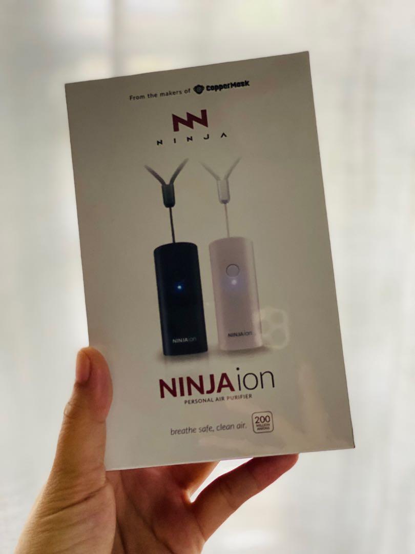 NINJAion Personal Air Purifier, Health & Nutrition, Face Masks & Face ...