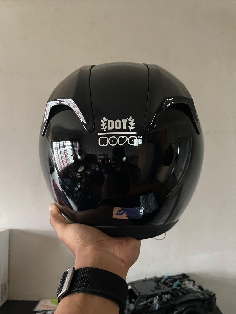NOVA DOT with fin, Motorcycles, Motorcycle Apparel on Carousell
