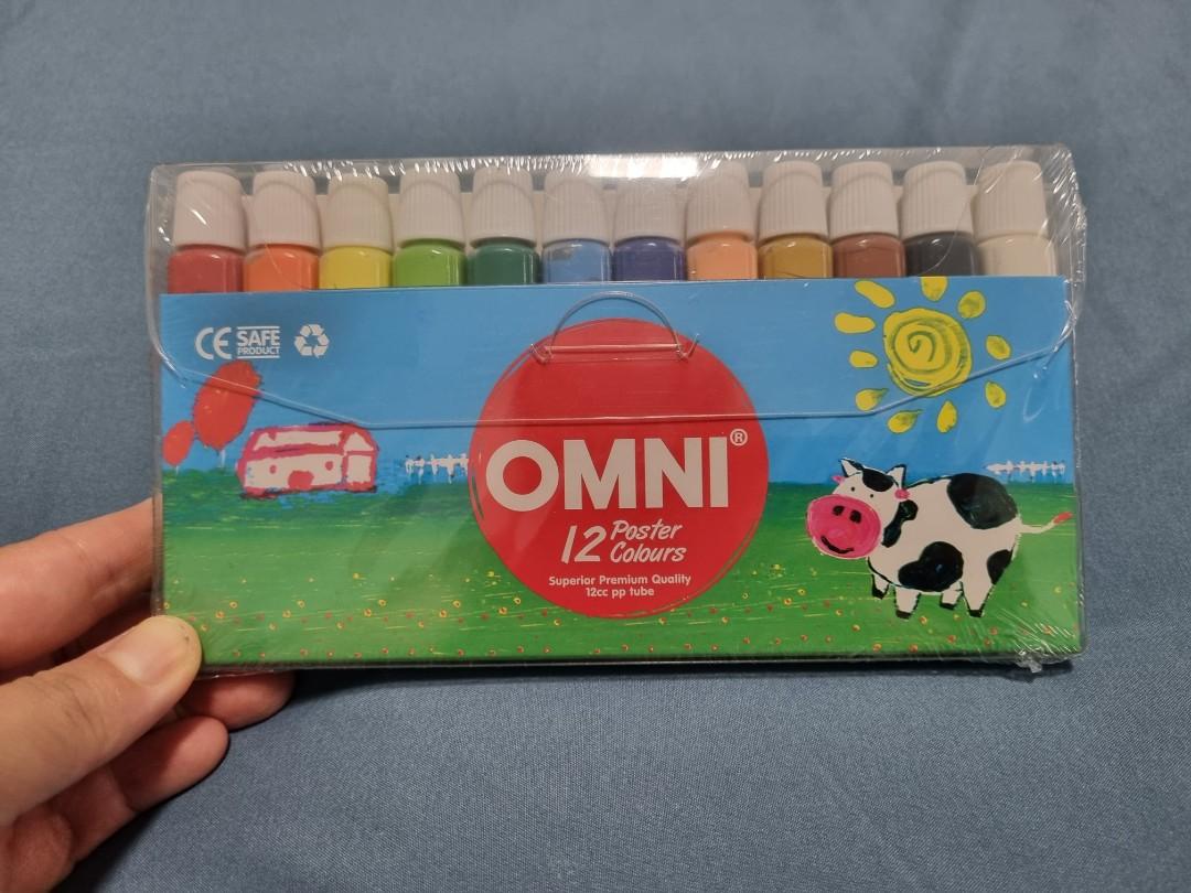 Omni 12 poster colours. BNIB, Hobbies & Toys, Stationery & Craft ...