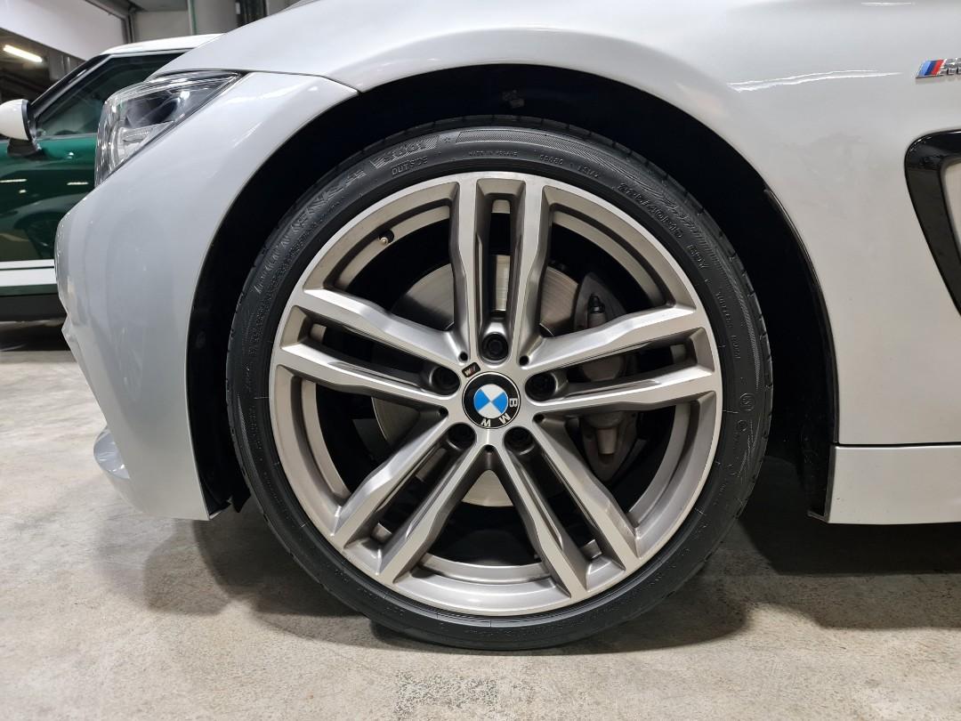 Original BMW 440i M Sport rims with tires!, Car Accessories, Tyres ...