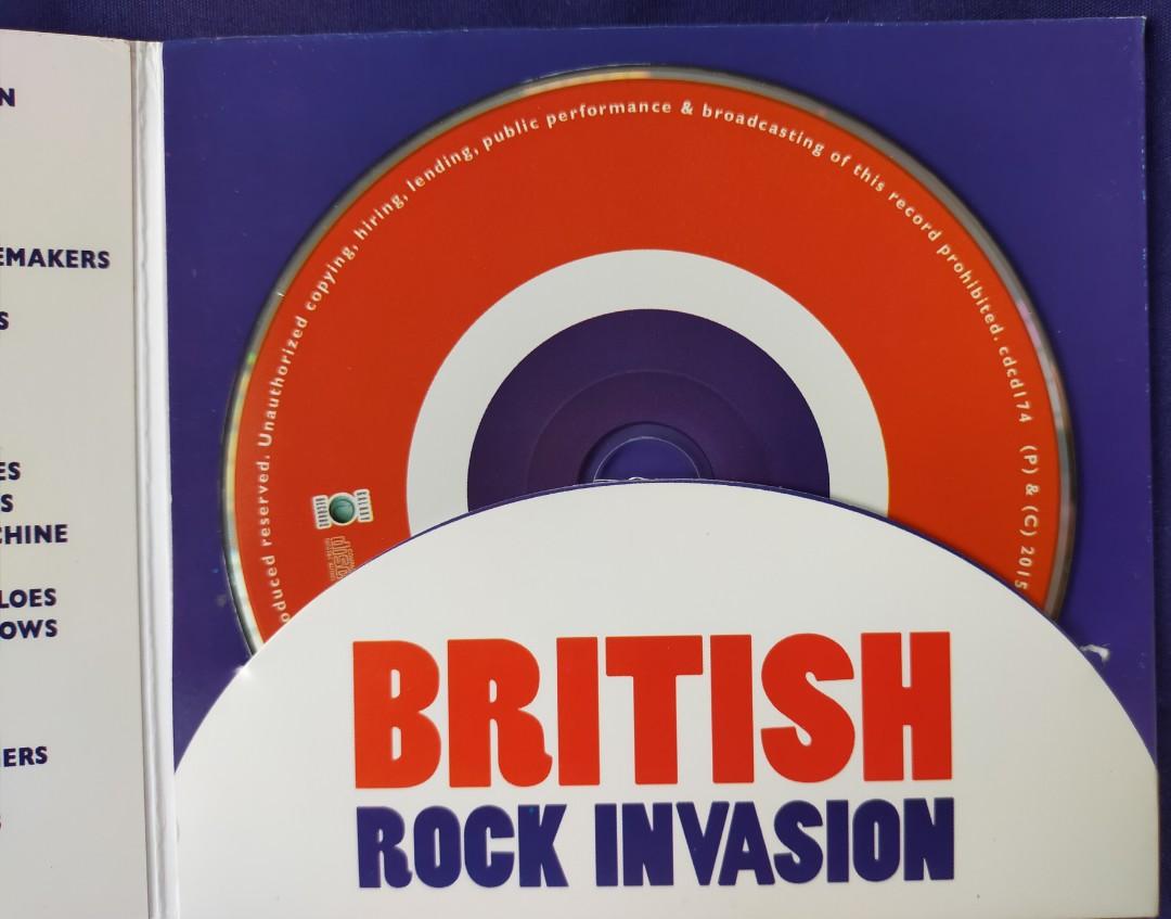 Original CD British Rock Invasion Various Artists, Hobbies & Toys ...