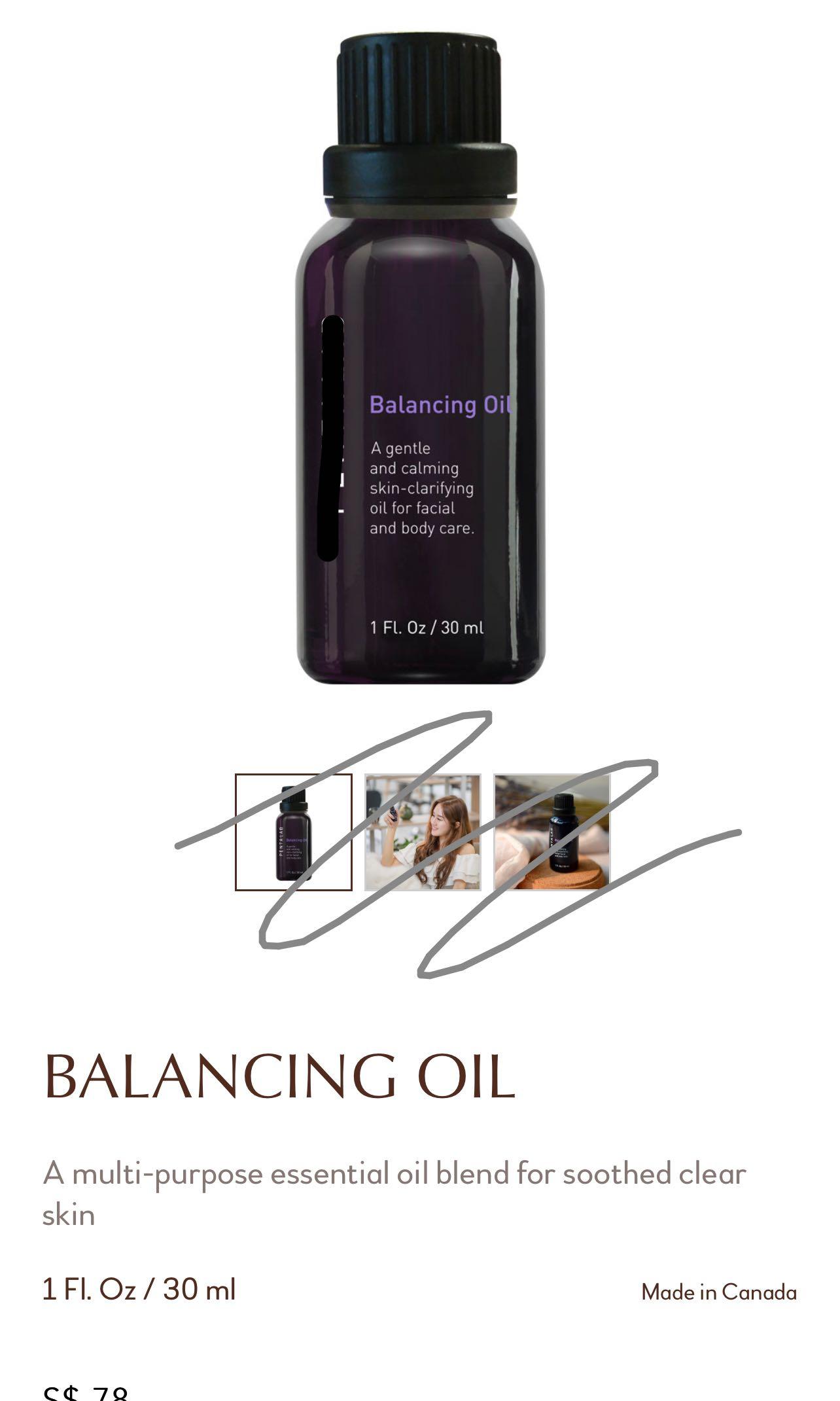 Pentalab Balancing Oil, Beauty & Personal Care, Bath & Body, Body Care ... Pentalab Balancing Oil, Beauty & Personal Care, Bath & Body, Body Care ...