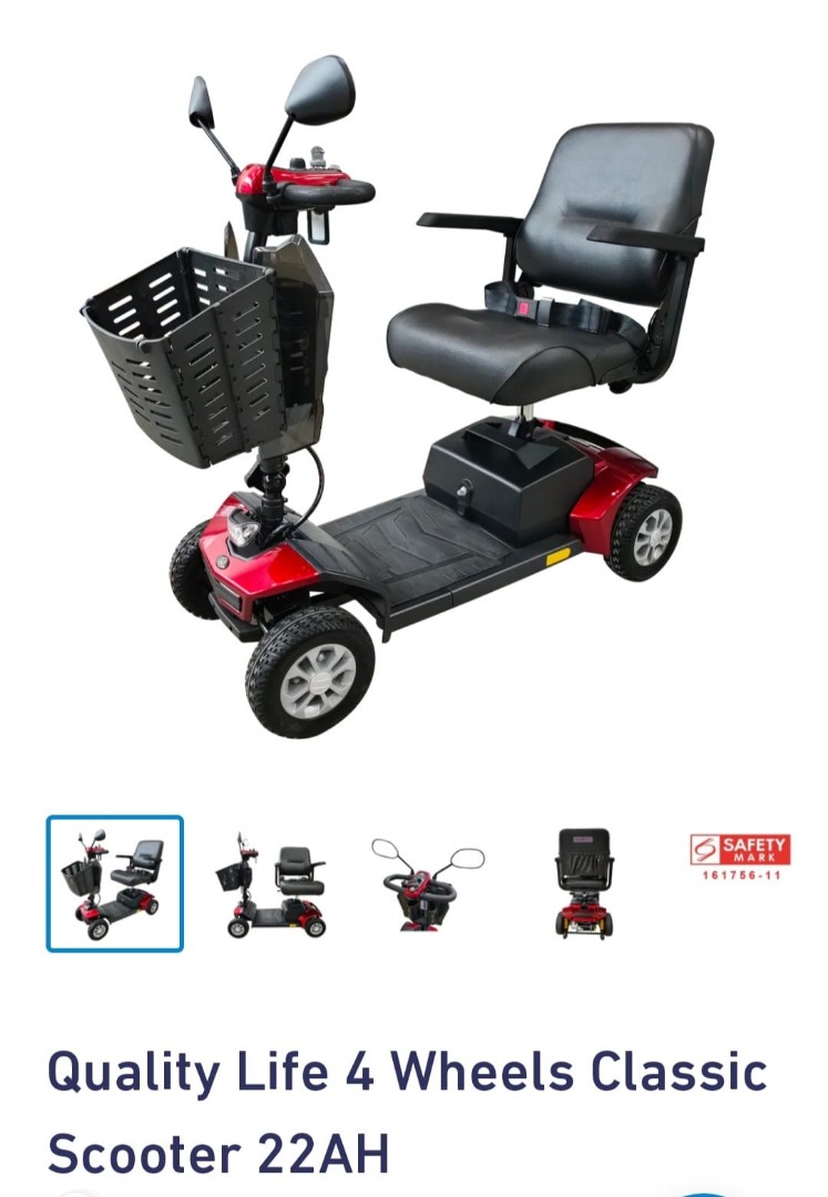 Personal Mobility Aid (PMA) 22AH scooter, Sports Equipment, PMDs, E ...