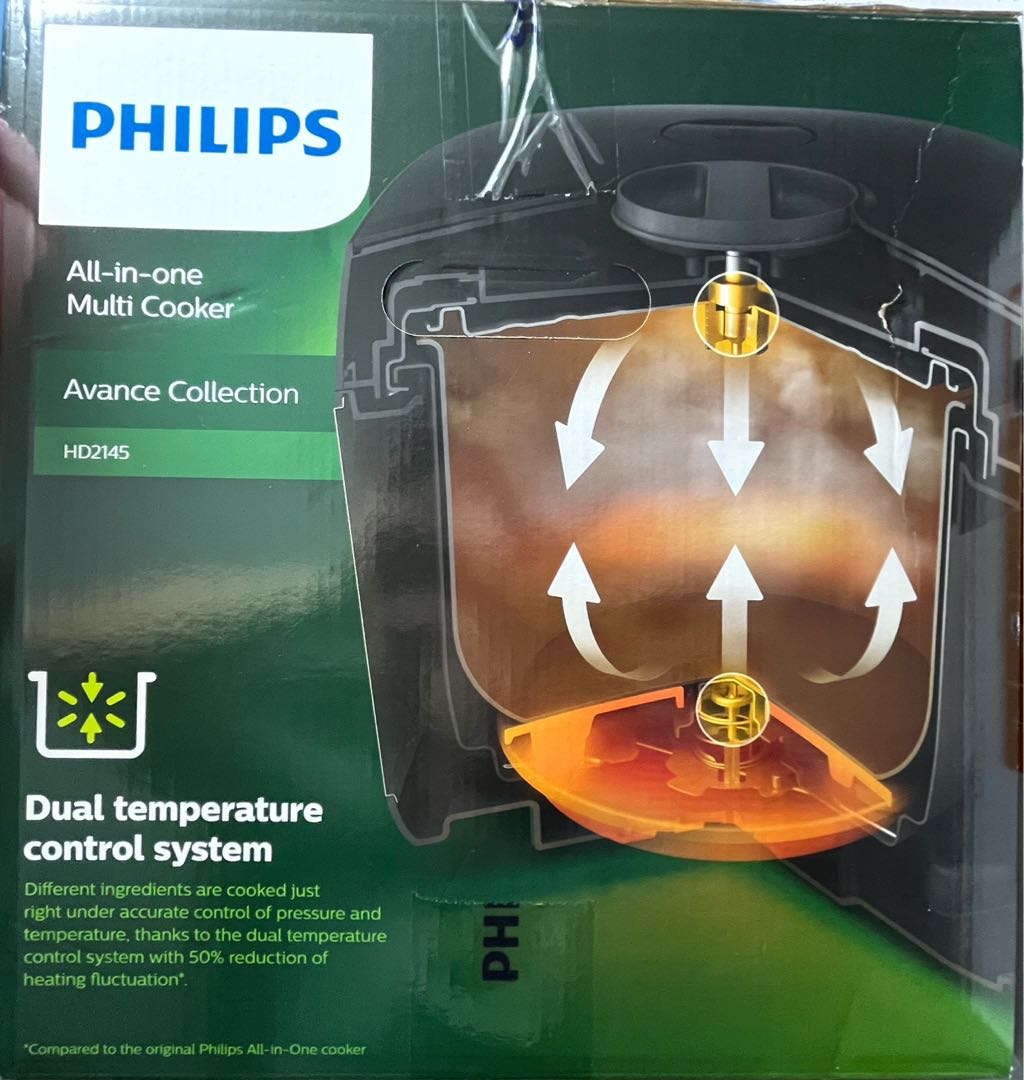 Philips HD 2145 pressure cooker, TV & Home Appliances, Kitchen ...