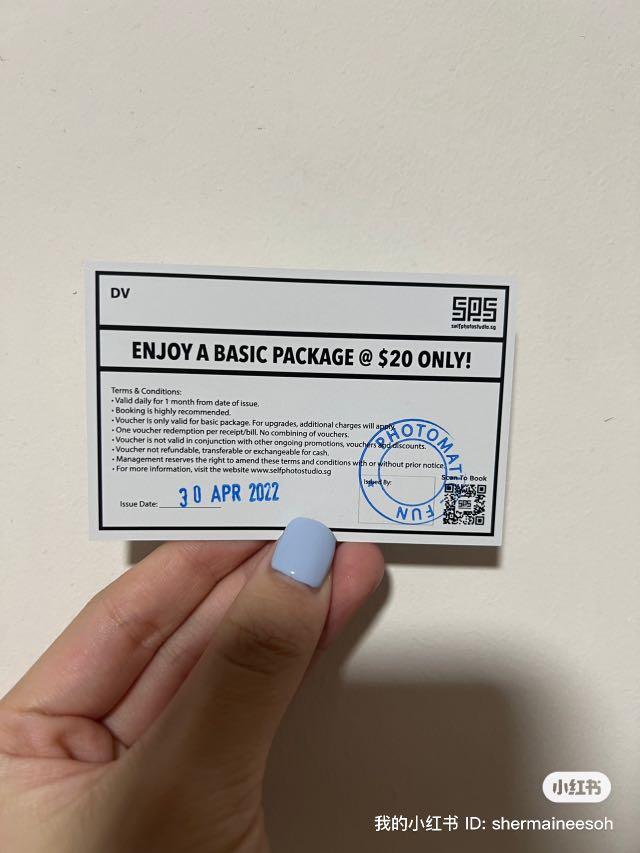 Photomatic @ Funan, Tickets & Vouchers, Vouchers on Carousell