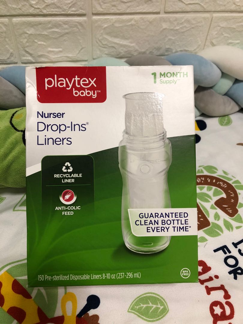 Playtex drop in liners (8oz), Babies & Kids, Nursing & Feeding ...