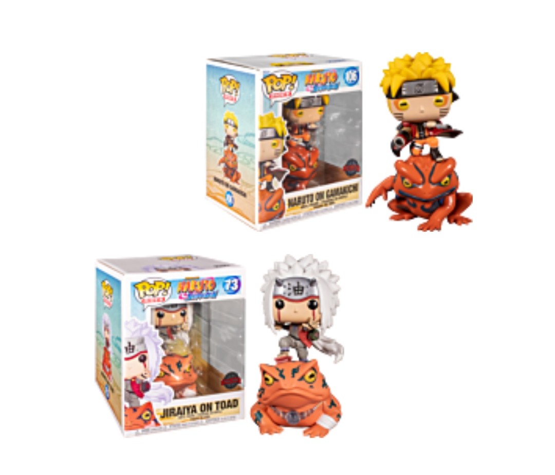 [PO] Naruto Funko Pop Rides! (Jiraiya on Toad | Naruto on Gamakichi ...