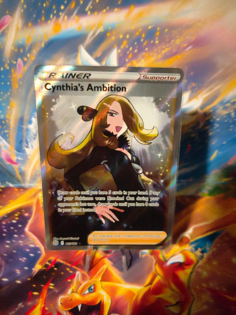 Pokemon TCG - Pokemon Cards For Sale - Cynthia's Ambition Trainer 169/ ...
